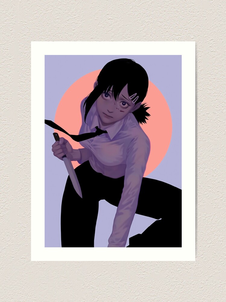 "Higashiyama Kobeni Chainsaw Man Epic Design for fan" Art Print for ...