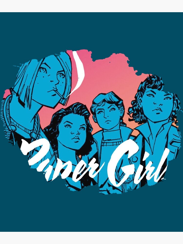 "Paper Girls Comic Cover Splatter Style Design " Poster for Sale by ...