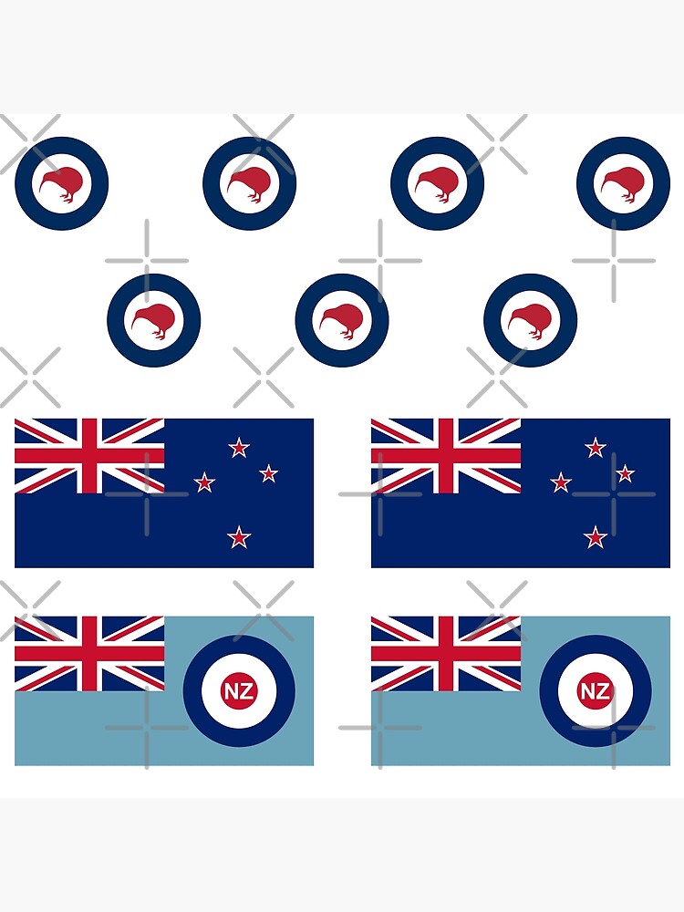 "Royal New Zealand Air Force RNZAF Military Roundel, Military Ensign ...