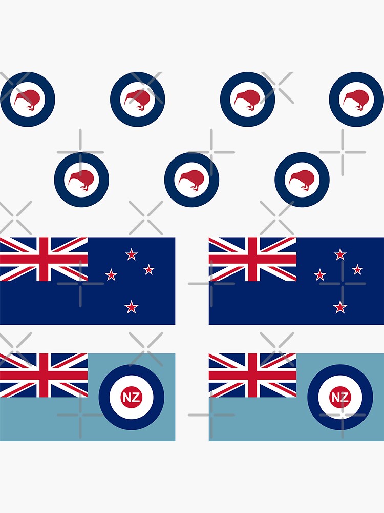 "Royal New Zealand Air Force RNZAF Military Roundel, Military Ensign ...