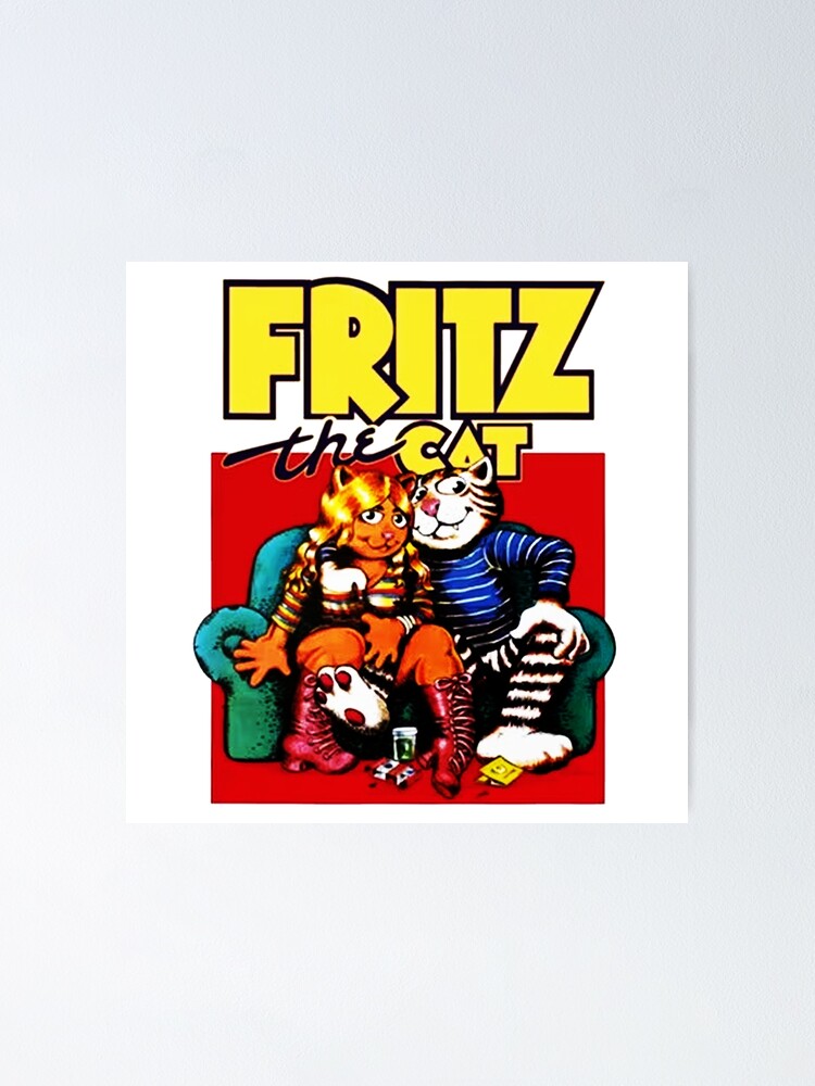 "Fritz the Cat" Poster for Sale by internhabit | Redbubble