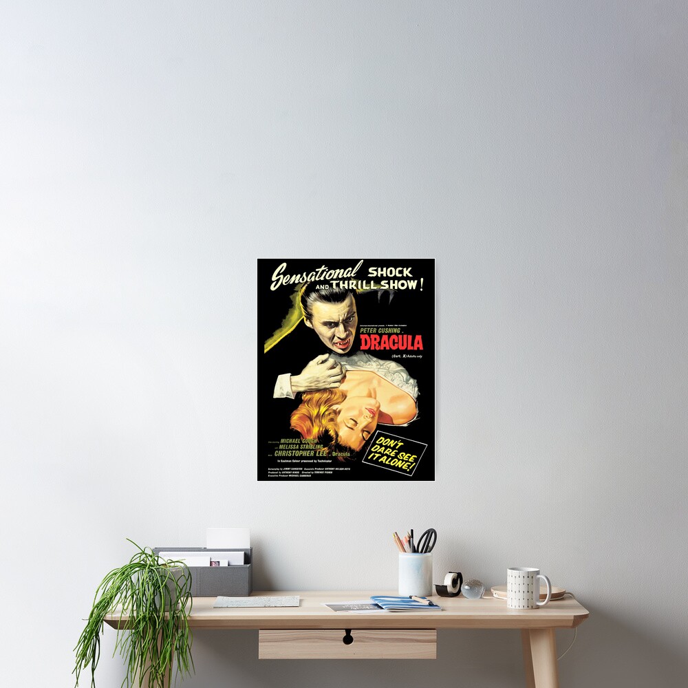 "Dracula - Original Hammer Poster Artwork" Poster for Sale by ...