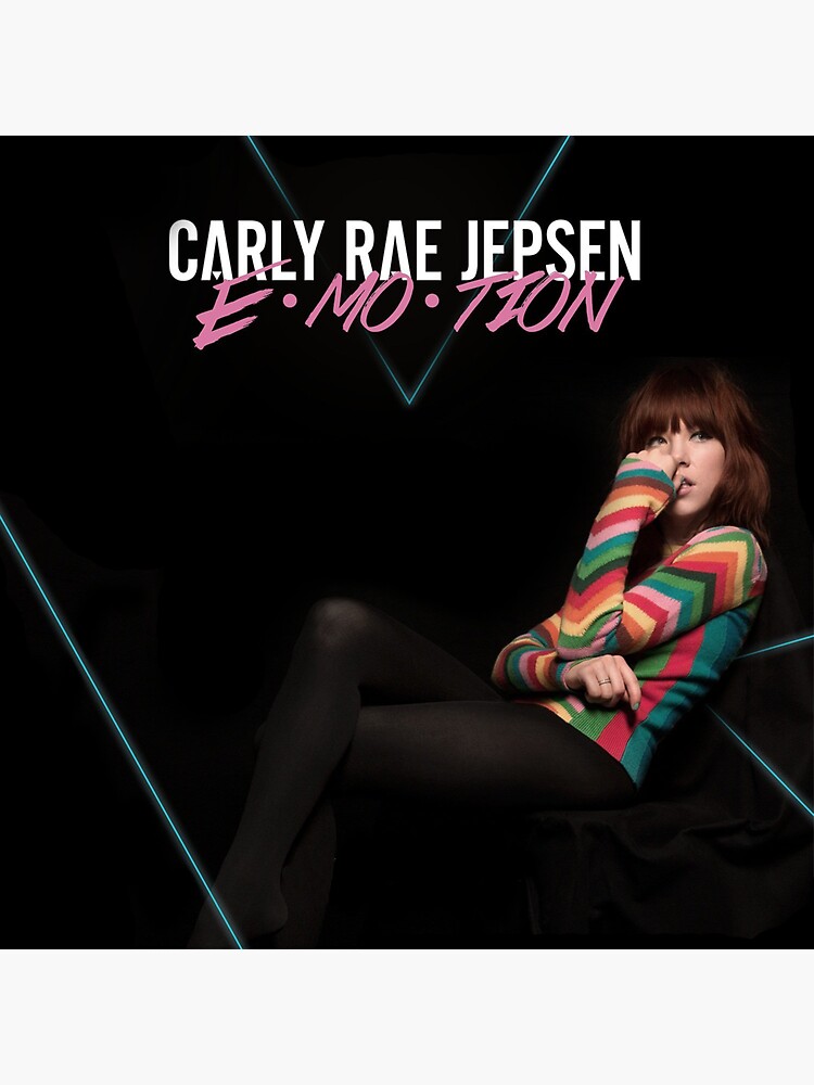 "Carly Music Singer emotion tour Rae Jepsen Logo" Sticker for Sale by mfrinson27 | Redbubble