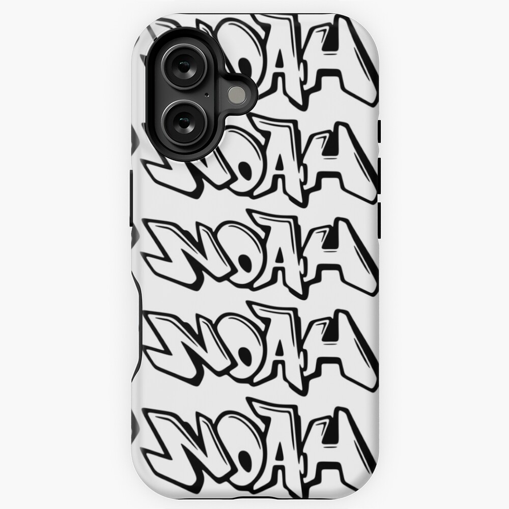 "Noah - Graffiti Name Design" Sticker for Sale by NameThatShirt | Redbubble