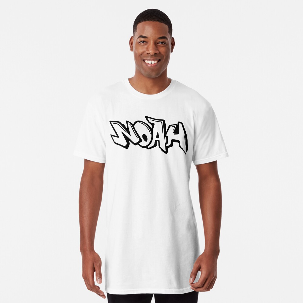 "Noah - Graffiti Name Design" Sticker for Sale by NameThatShirt | Redbubble