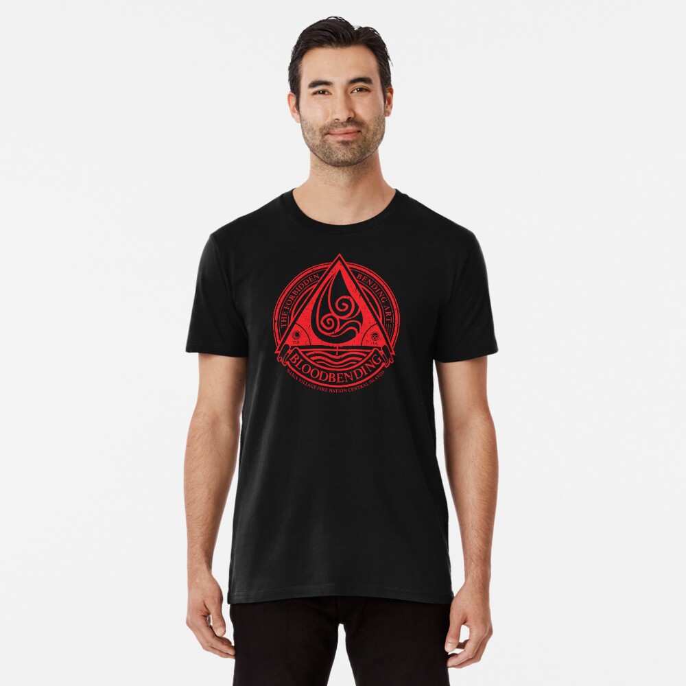 "ATLA Bloodbending, Avatar The Last Airbender-Inspired Design" Sticker ...
