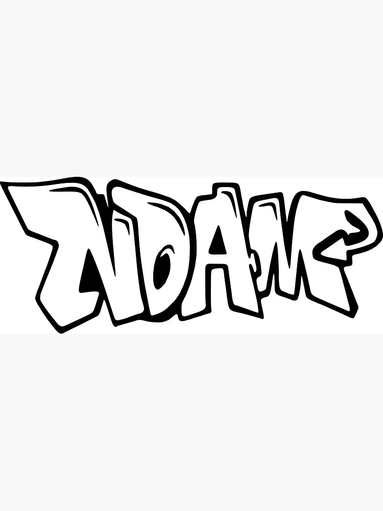 "Noam - Graffiti Name Design" Sticker for Sale by NameThatShirt | Redbubble