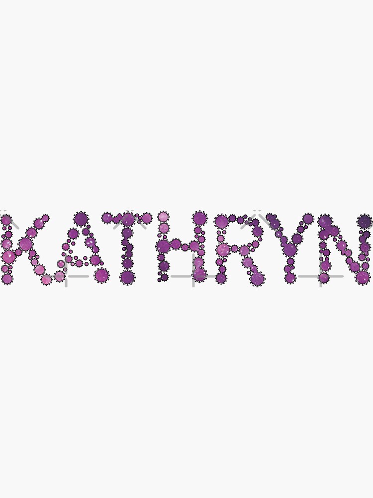 "KATHRYN Name III - My name is KATHRYN - typography name - Galaxy Vibe ...