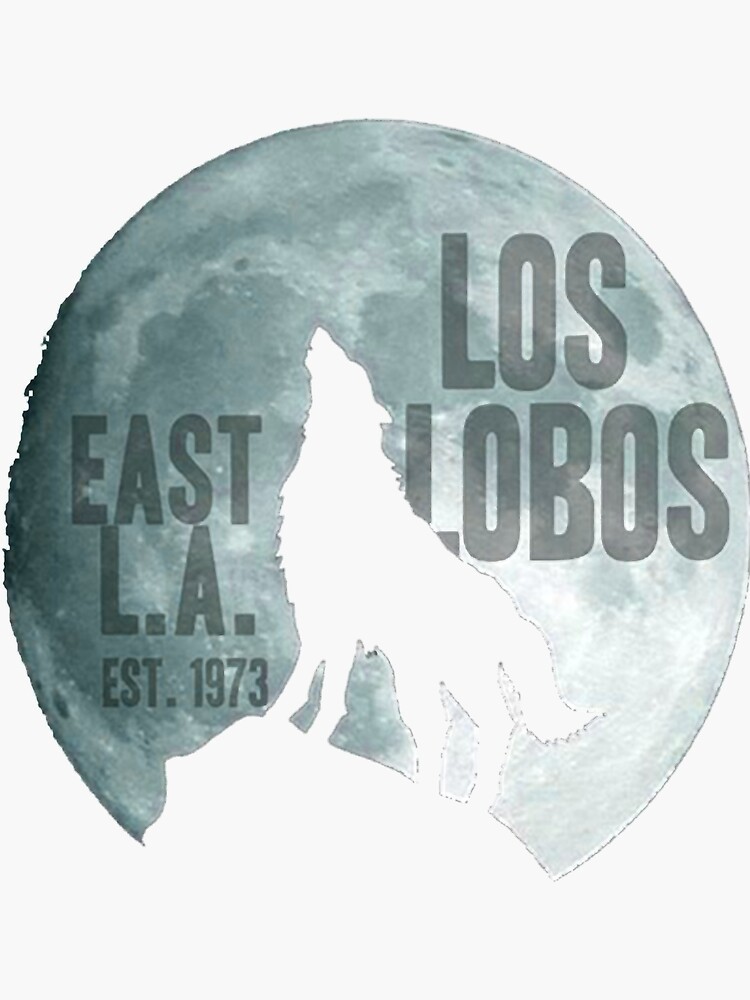 "Los Lobos" Sticker for Sale by sunderland41tx | Redbubble
