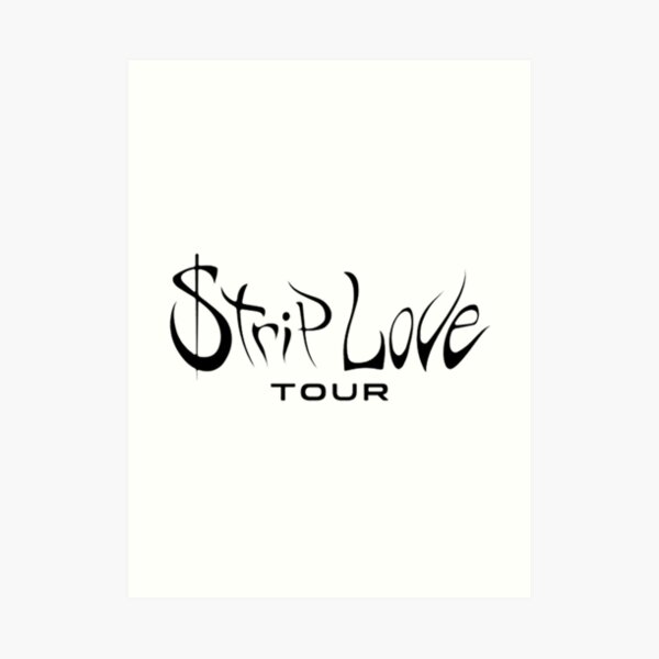"Karol G Strip Love Tour" Art Print for Sale by Stellacamay | Redbubble