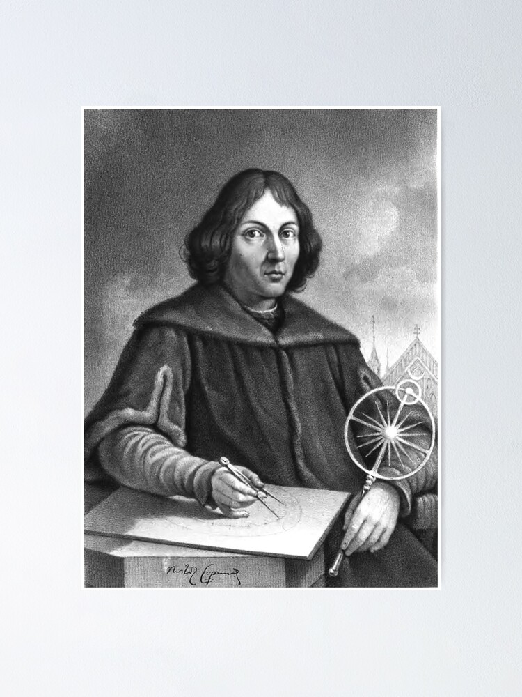 "Astronomer Nicolaus Copernicus" Poster for Sale by bla47 | Redbubble