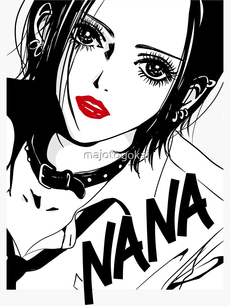 "NANA" Sticker for Sale by majotoyokai | Redbubble