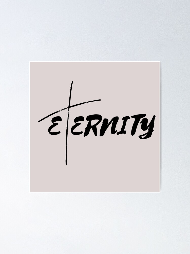 "Eternity Cross" Poster for Sale by ColoursView | Redbubble