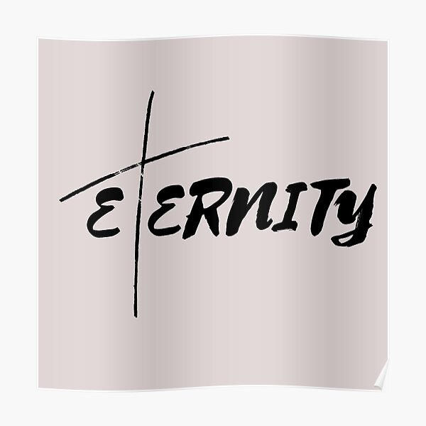"Eternity Cross" Poster for Sale by ColoursView | Redbubble