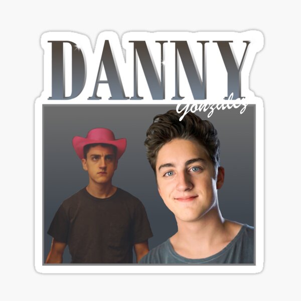 "danny gonzales " Sticker for Sale by ADYPTIVEart | Redbubble