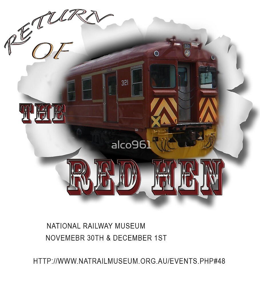 "Red Hen" by alco961 | Redbubble