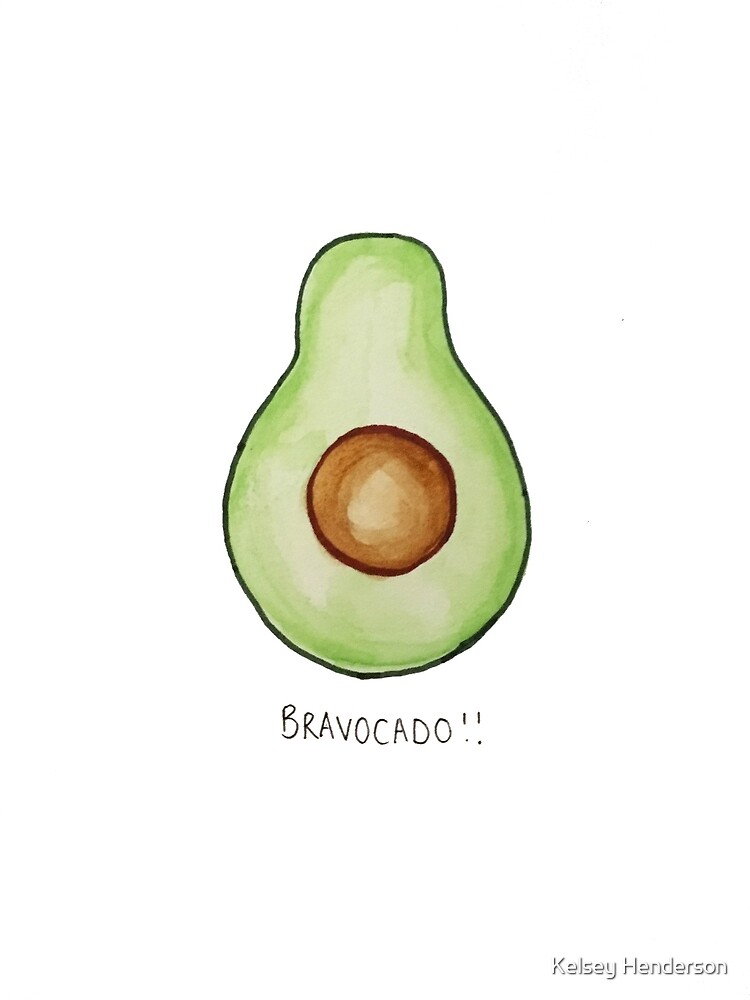 "Bravocado" Art Print for Sale by lenanddulcie | Redbubble
