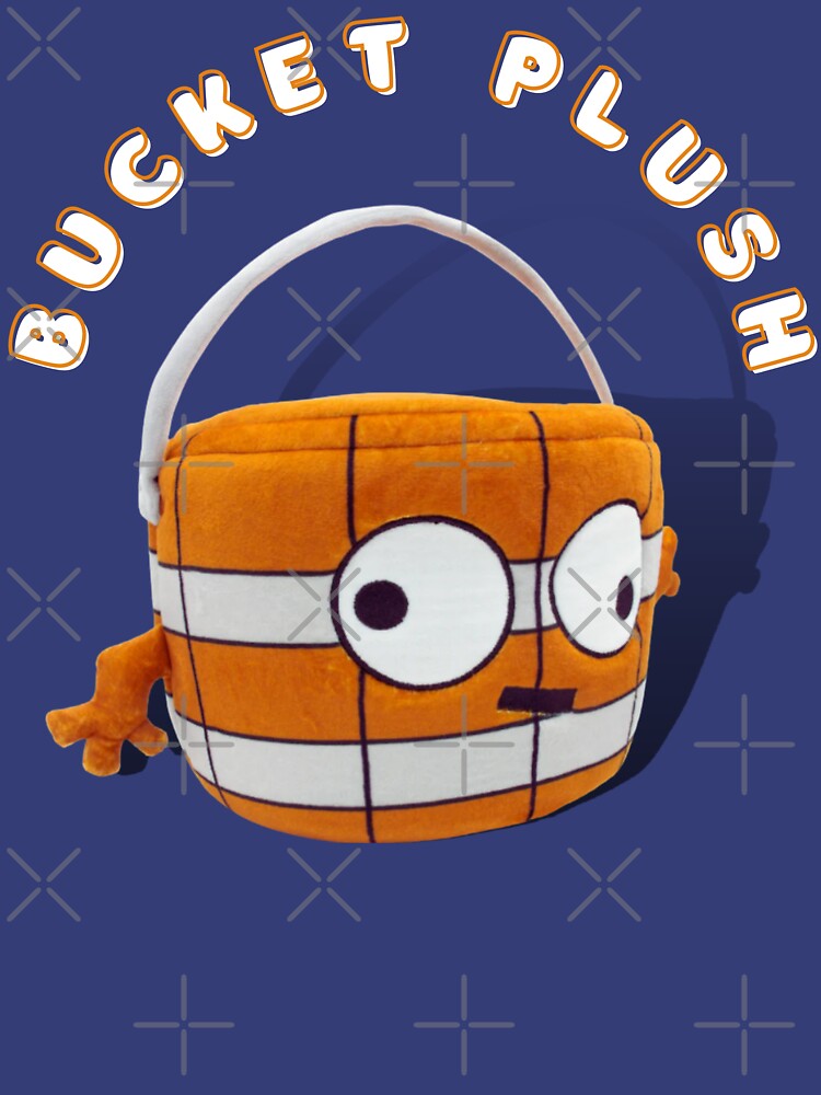 "Bucket plush oversimplified design is a simple modern design." T-shirt ...