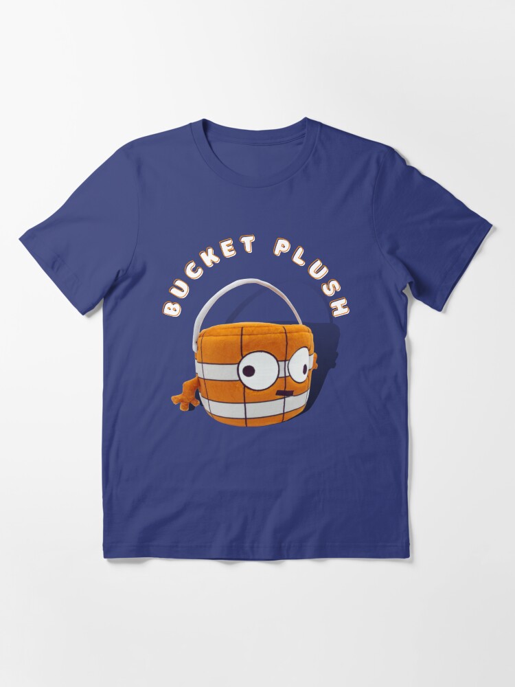 "Bucket plush oversimplified design is a simple modern design." T-shirt ...