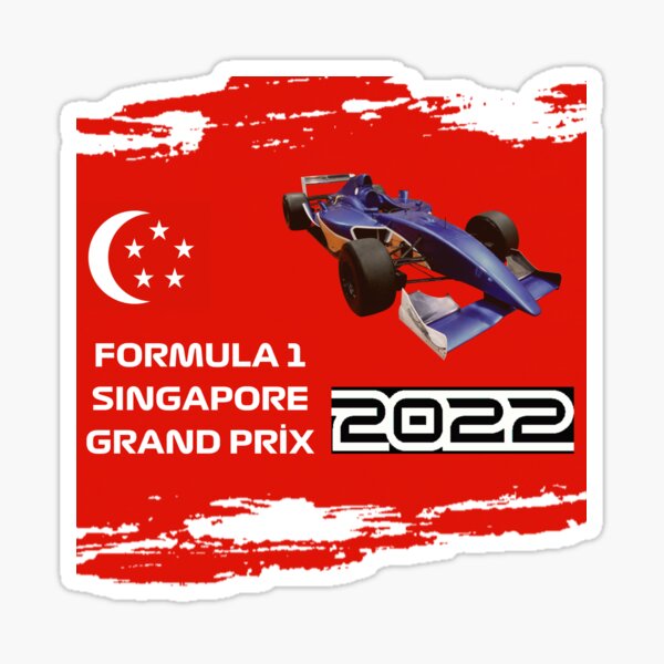 " Gp Singapore F1 2022 - F1 Singapore Gp" Sticker for Sale by ...