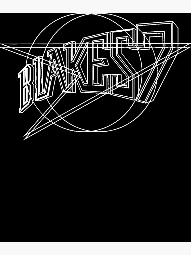 Póster «Blake's 7 Logo Estructura alámbrica esencial» de Brandononald ...