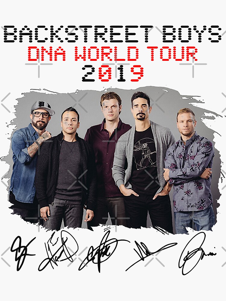 "Gifts For Women Tour Music BACKSTREET BOYS Dna World Tour 2019 ...