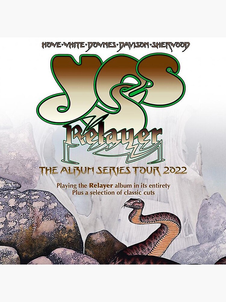 "album series yes tour 2022 masept" Sticker for Sale by varistikk ...