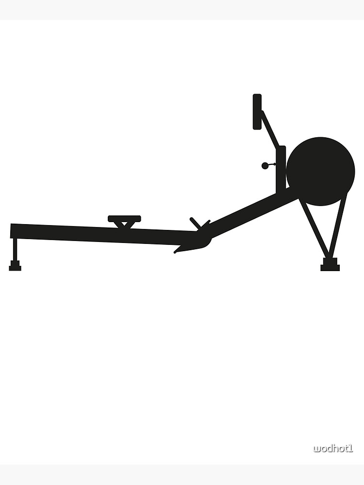 "Rowing machine" Poster for Sale by wodhot1 | Redbubble