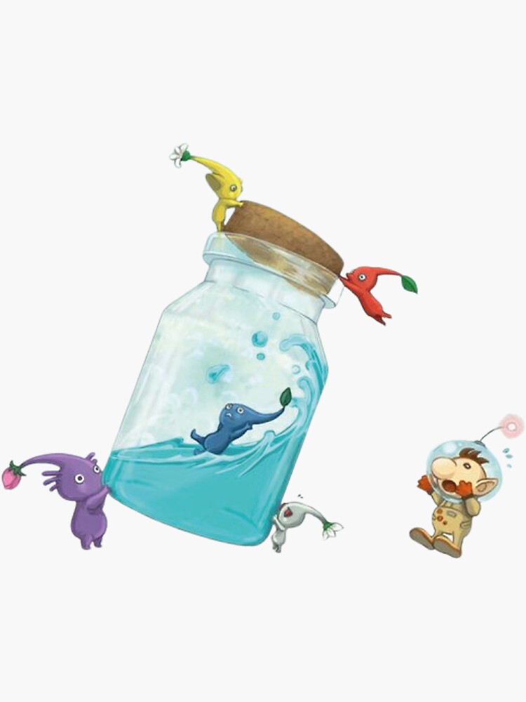 "pikmin 4" Sticker for Sale by hibaart15 | Redbubble