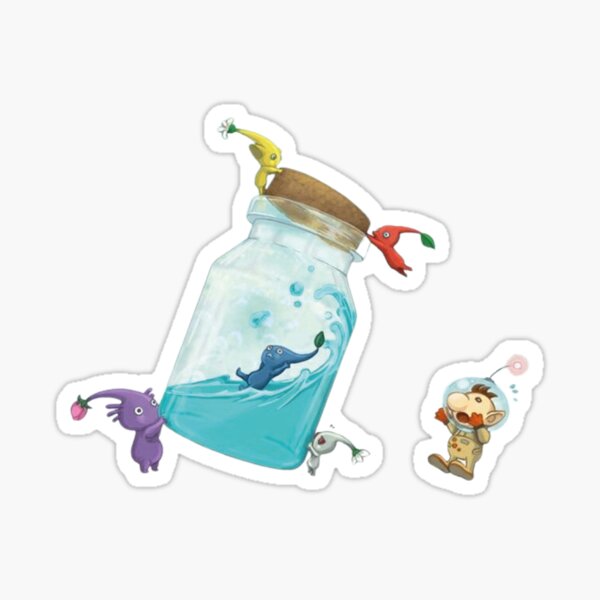 "pikmin 4" Sticker for Sale by hibaart15 | Redbubble