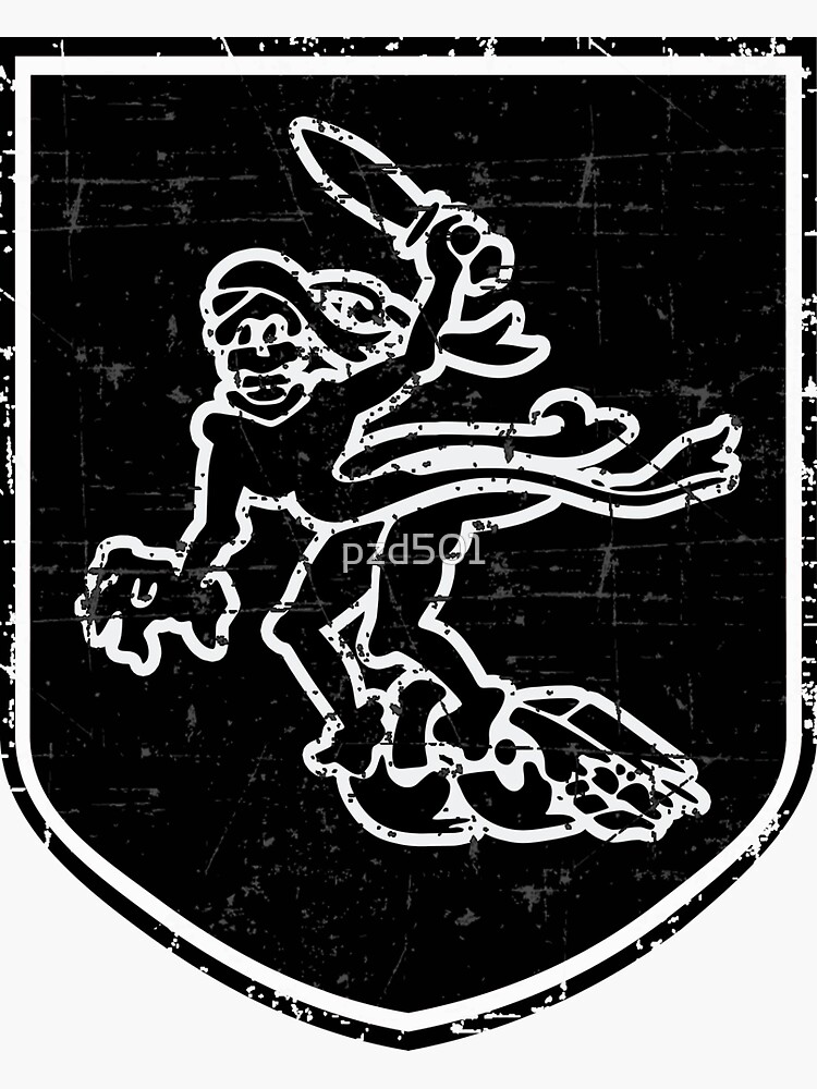 "Ghost Division - 7th Panzer Division - Shield Grunge Style " Sticker ...
