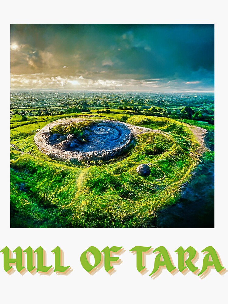 "Hill Of Tara Co Meath Ireland Irish Historic Site" Sticker for Sale by ...