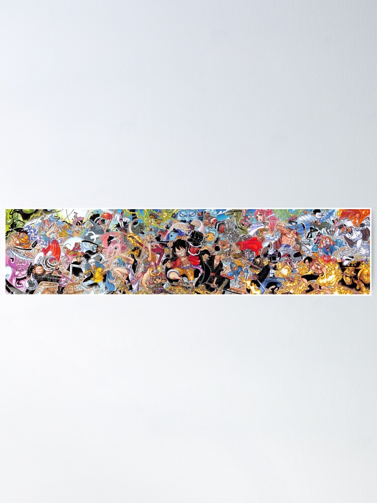 "One Piece Three Part Colorspread" Poster by AnimeLife-Style | Redbubble