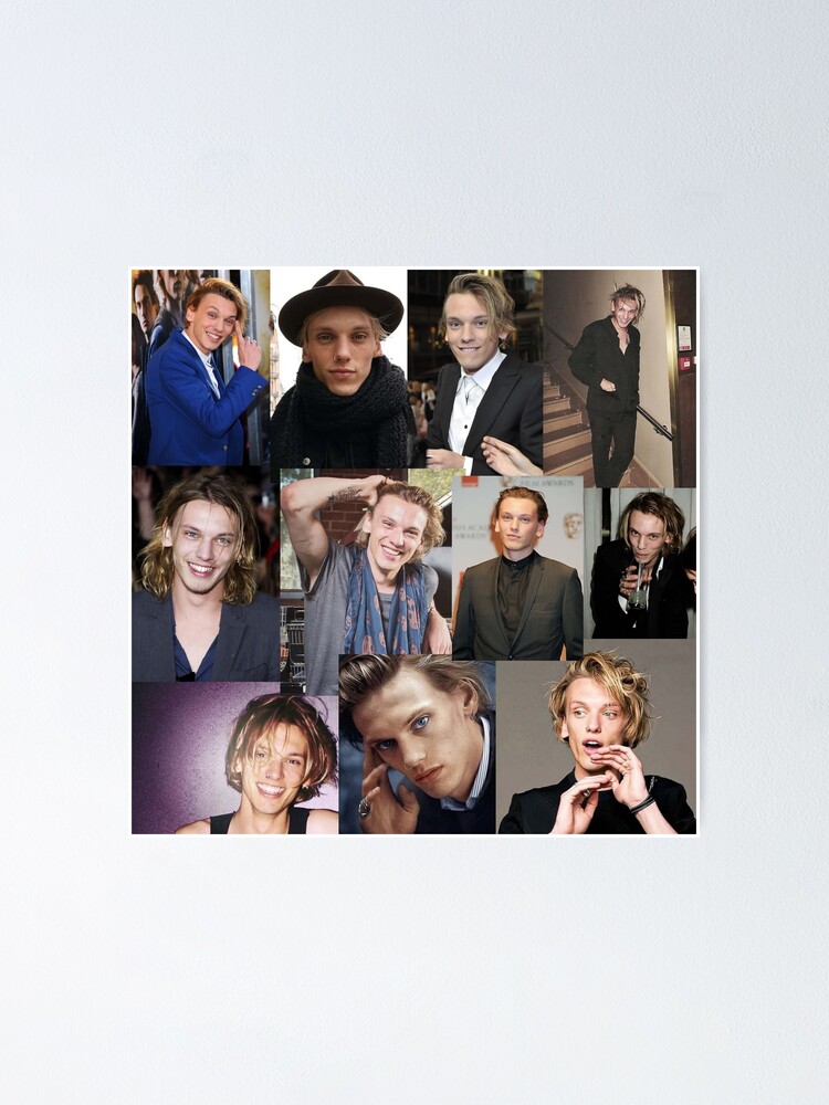 "Jamie Campbell Bower collage" Poster for Sale by Carocker | Redbubble