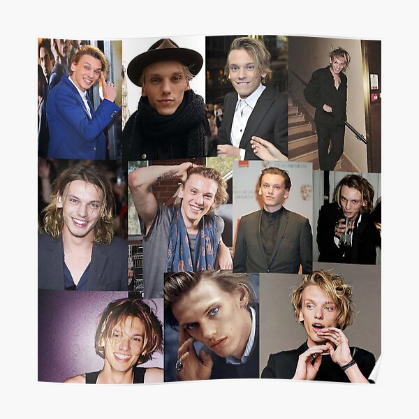 "Jamie Campbell Bower collage" Poster for Sale by Carocker | Redbubble