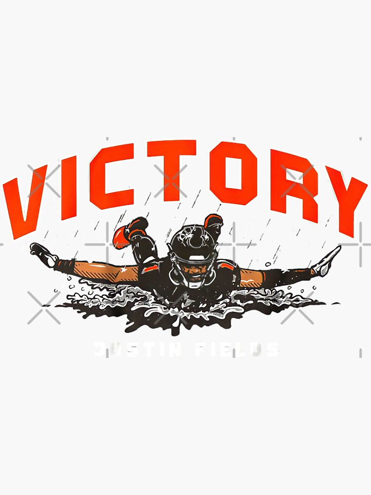 "Justin Fields" Sticker for Sale by Gid-Var | Redbubble