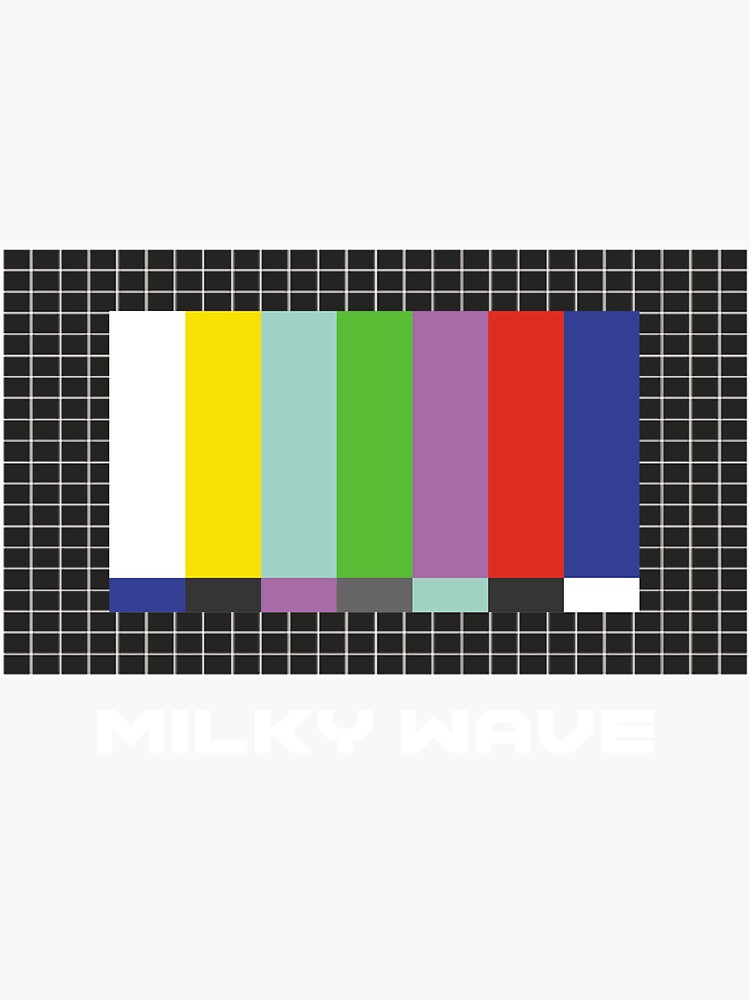 "No Signal" Sticker for Sale by Milky-w | Redbubble