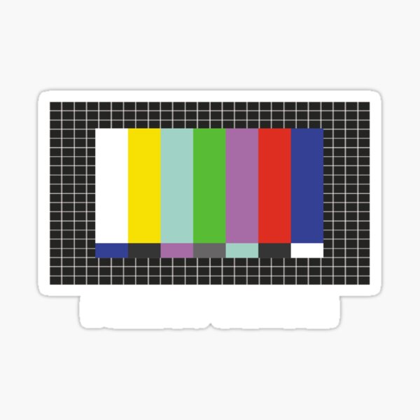 "No Signal" Sticker for Sale by Milky-w | Redbubble