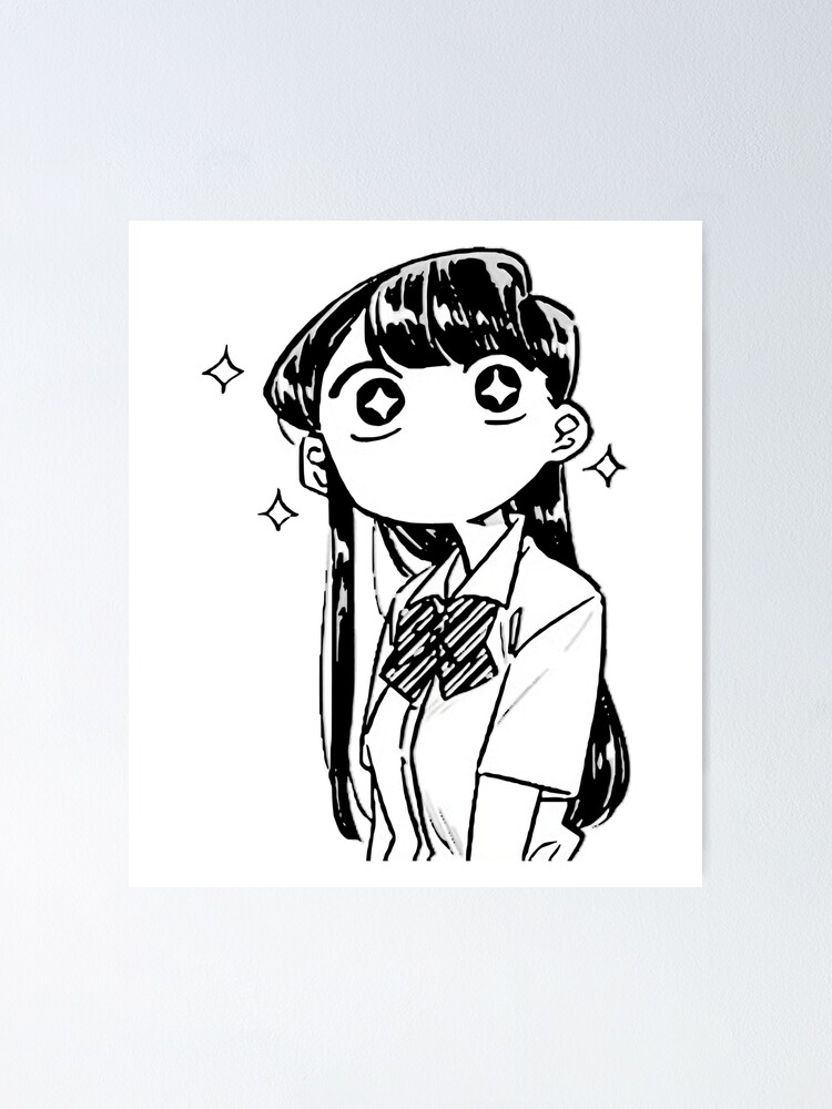 "Komi San - Komi Cant Communicate" Poster for Sale by Hoomura | Redbubble