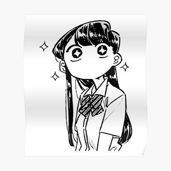 "Komi San - Komi Cant Communicate" Poster for Sale by Hoomura | Redbubble