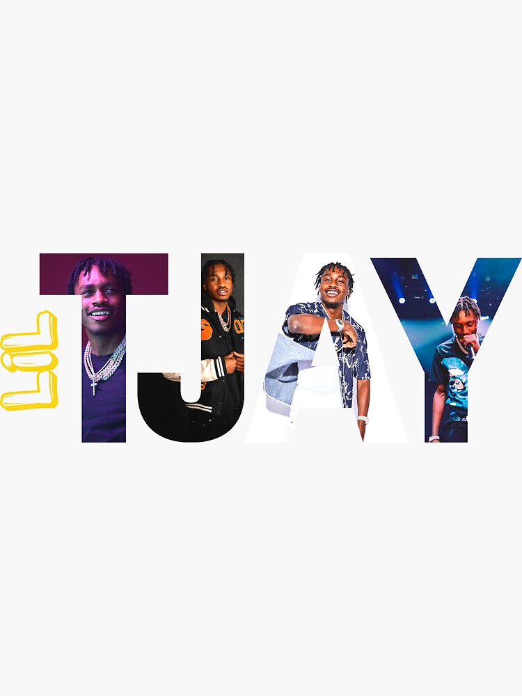 "Lil Tjay Classic t shirt and sticker | Lil Tjay Hoodie" Sticker for ...