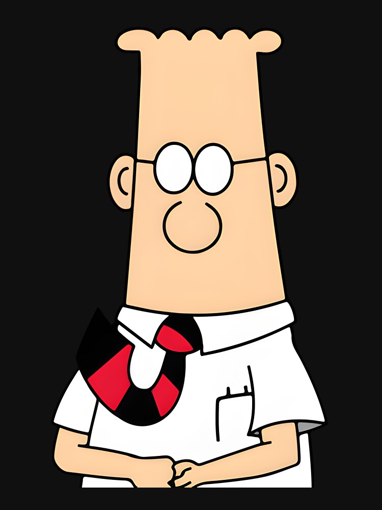 "Dilbert Classic " T-shirt for Sale by engdaeflinn | Redbubble ...
