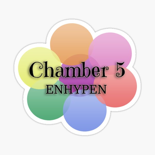 "ENHYPEN chamber 5 members stickers " Sticker for Sale by KaiMaiHai ...