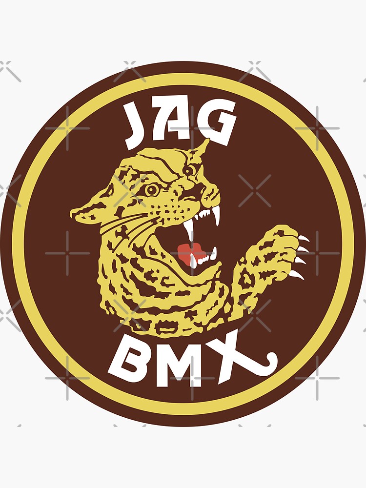 "JAG BMX - Original Old school " Sticker for Sale by YouWantThis ...