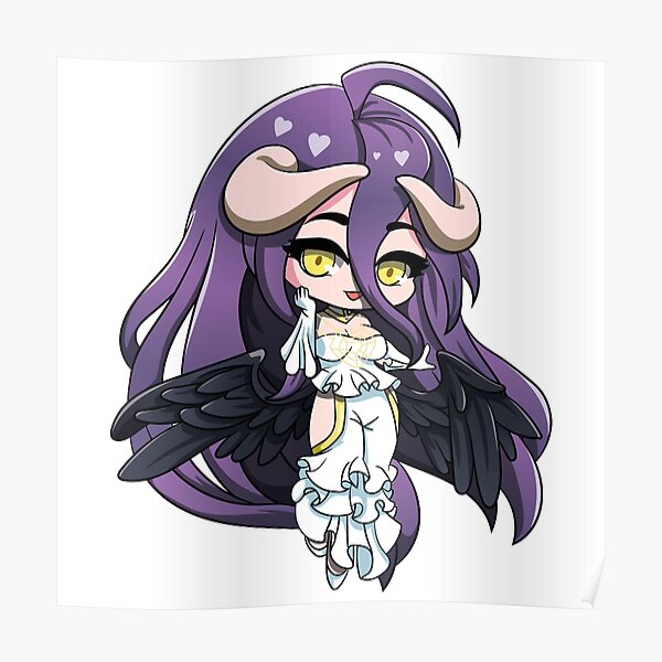 "Overlord Albedo Chibi" Poster for Sale by art-master1 | Redbubble