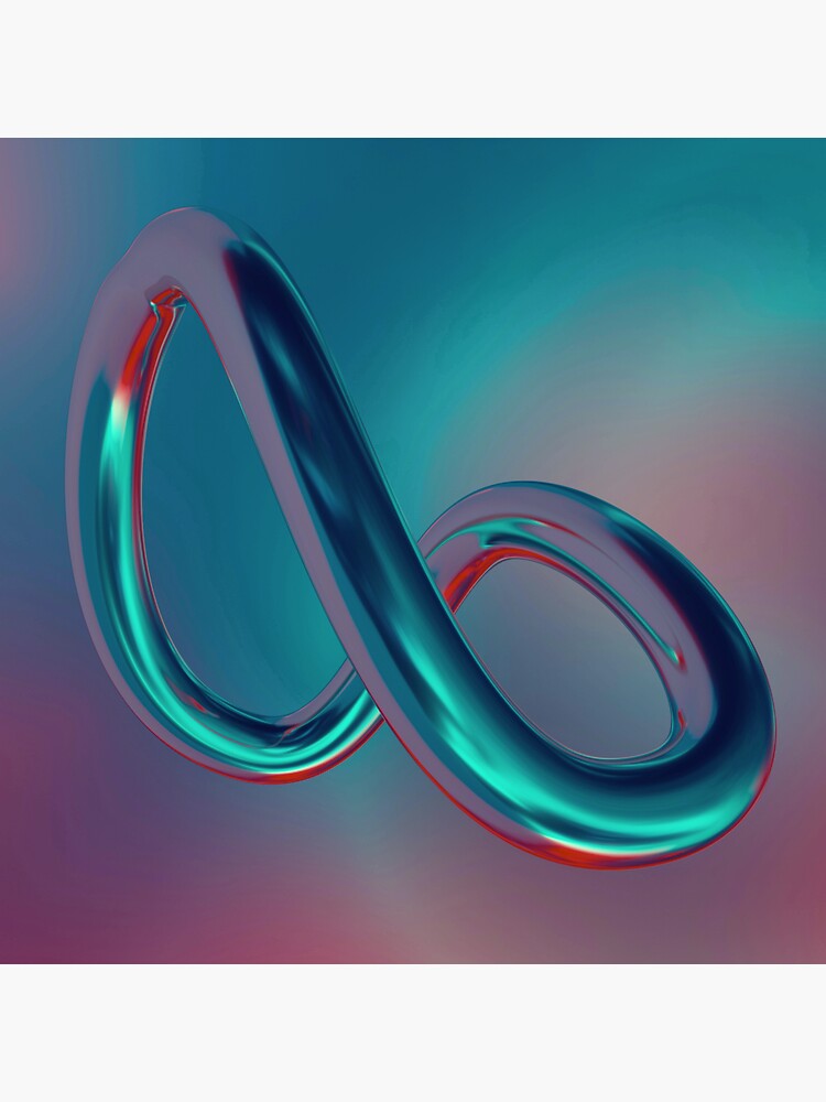 "Explore infinity in vivid colors!" Sticker for Sale by PicTri | Redbubble