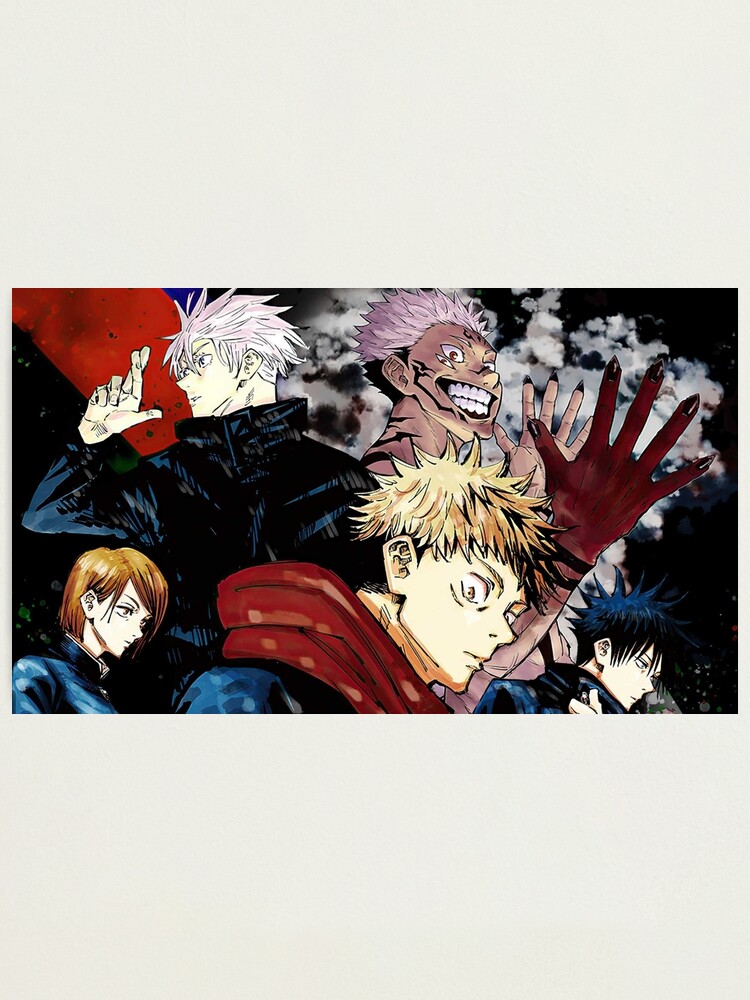 "Jujutsu Kaisen Gojo Satoru Yuji Itadori, Sukuna, Megumi Fushiguro and ...