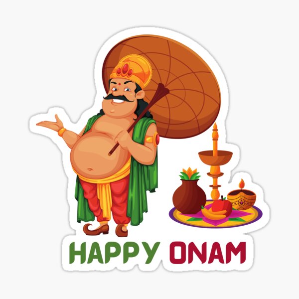"Onam" Sticker for Sale by CogentDesign | Redbubble