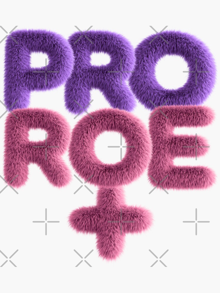"Pro Roe Female Symbol Pro Choice" Sticker for Sale by PoliticalSass ...