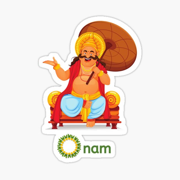 "Onam" Sticker for Sale by CogentDesign | Redbubble